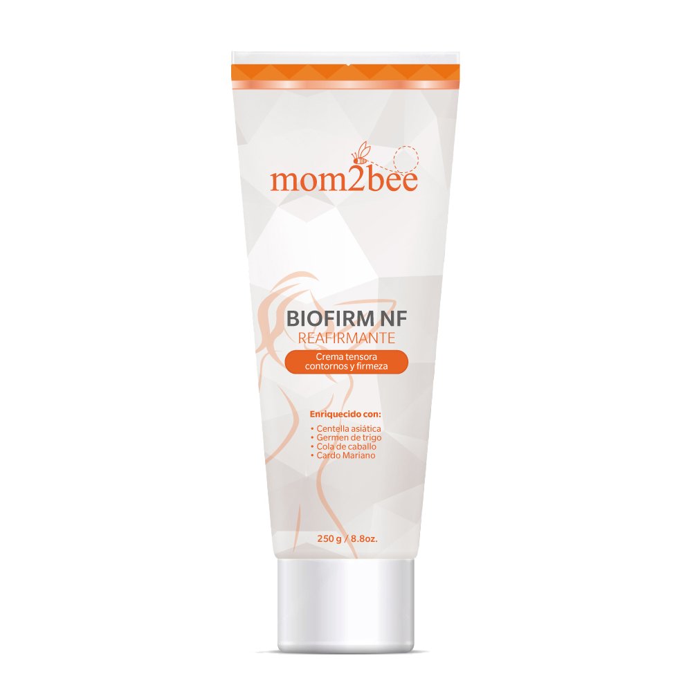 Crema Mom2bee Biofirm NF Reafirmante Post-parto - Tubo 250 Gr - Real Plaza