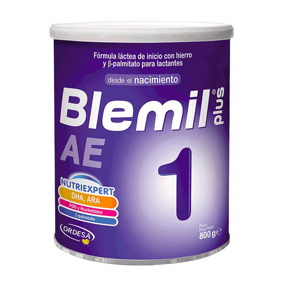 Blemil Plus 1 Fórmula Anti-Estreñimiento - Lata 800 G - Real Plaza