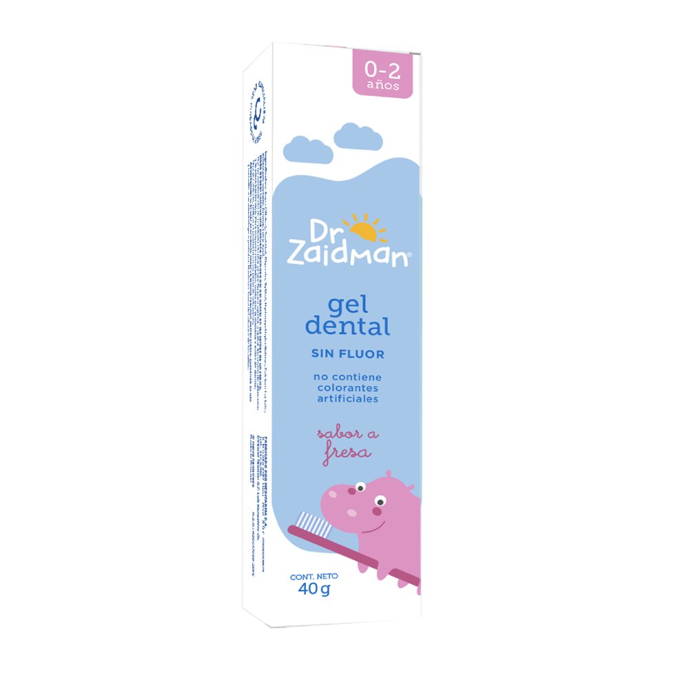 Gel Dental Dr.Zaidman Sabor Fresa - Tubo 40 G - Real Plaza