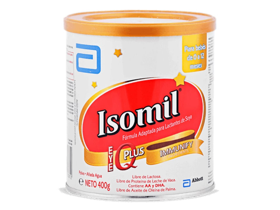 Isomil Eye Q Plus Immunify 0 a 12 Meses - Lata 400 G - Real Plaza