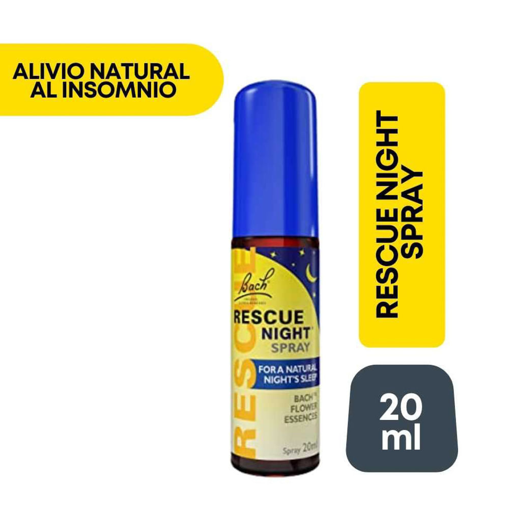 Rescue Night Spray Bach Original - Frasco 20 ML - Real Plaza