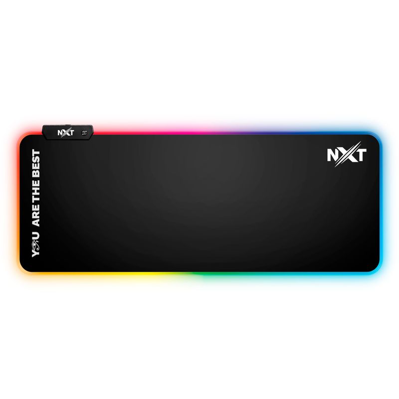 Mouse Pad Gamer NXT PRO XL Luces Rgb - Real Plaza