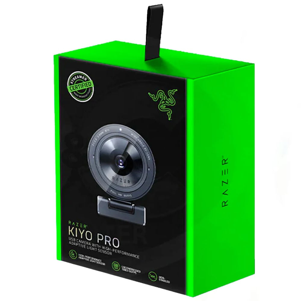Camara Web Razer Kiyo Pro Full HD 1080p a 60fps USB 3.0 - Real Plaza