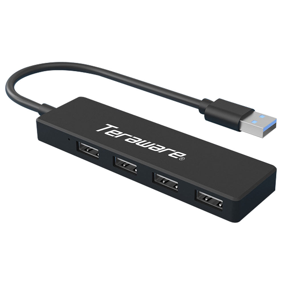 Hub Teraware USB 4 puertos, 3 x USB 2.0, 1 x UDB 3.0 - Real Plaza