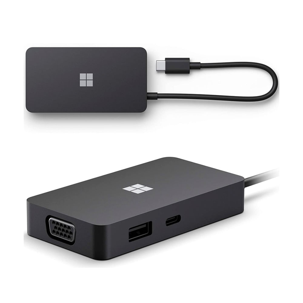 Docking Microsoft USB-C Travel Hub Multi-Puertos Usb Ethernet Hdmi Vga ...