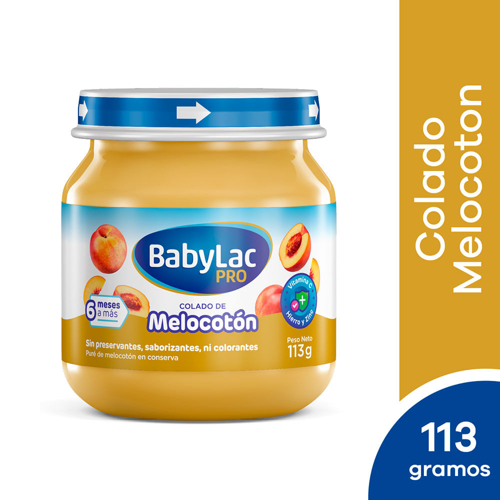 Babylac Pro Colado Melocotón - Real Plaza