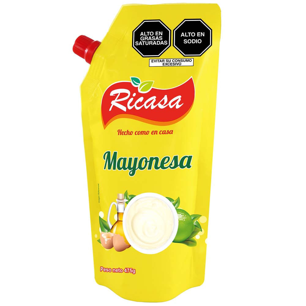 Mayonesa RICASA Doypack 475g - Real Plaza