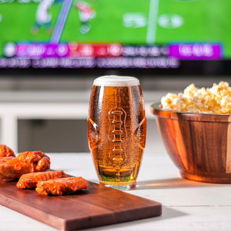 Vaso Temático Libbey Football 4 Piezas 680 ml / 23 oz - Real Plaza