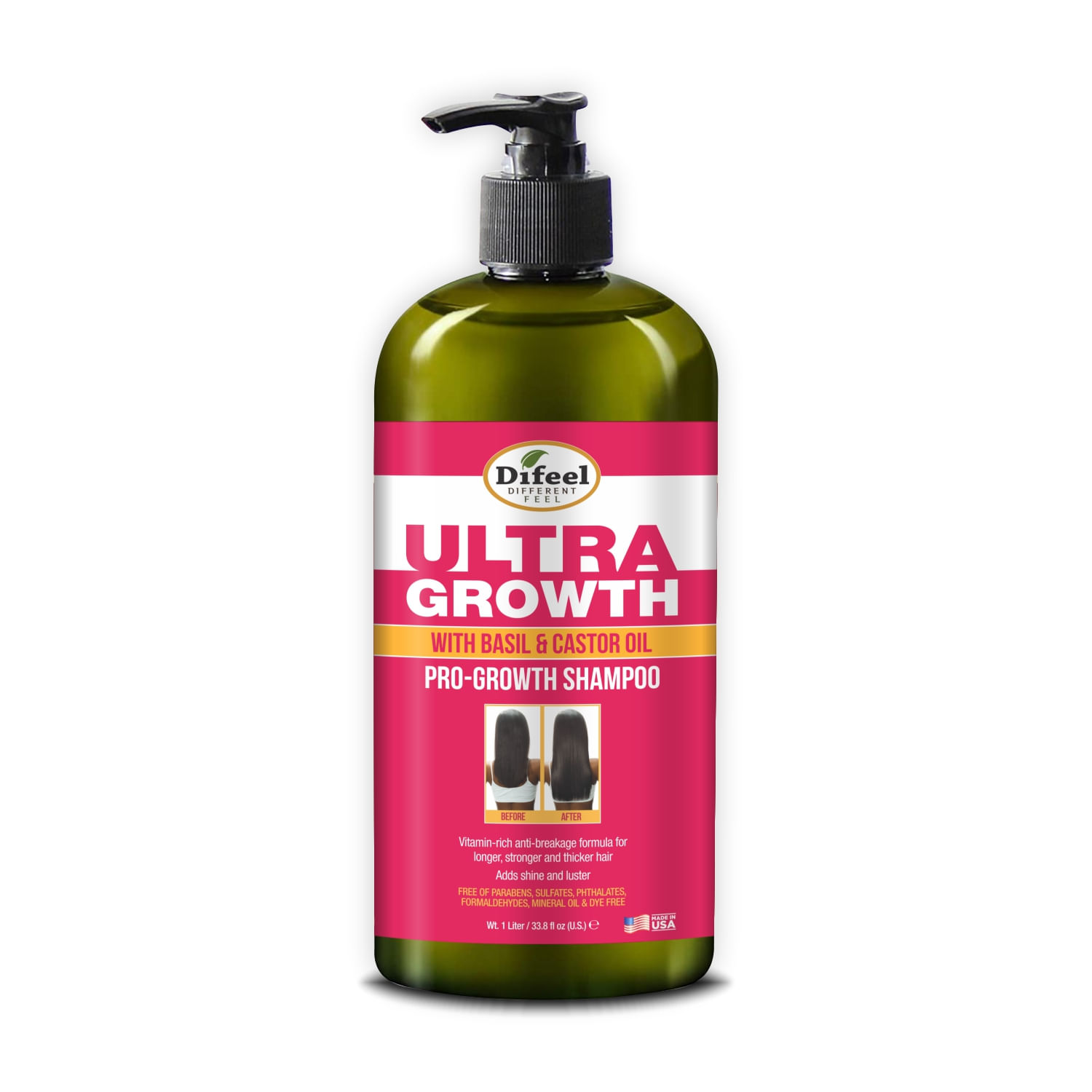 Shampoo Ultra Growth 1L - Difeel Producto Americano – Resultados ...