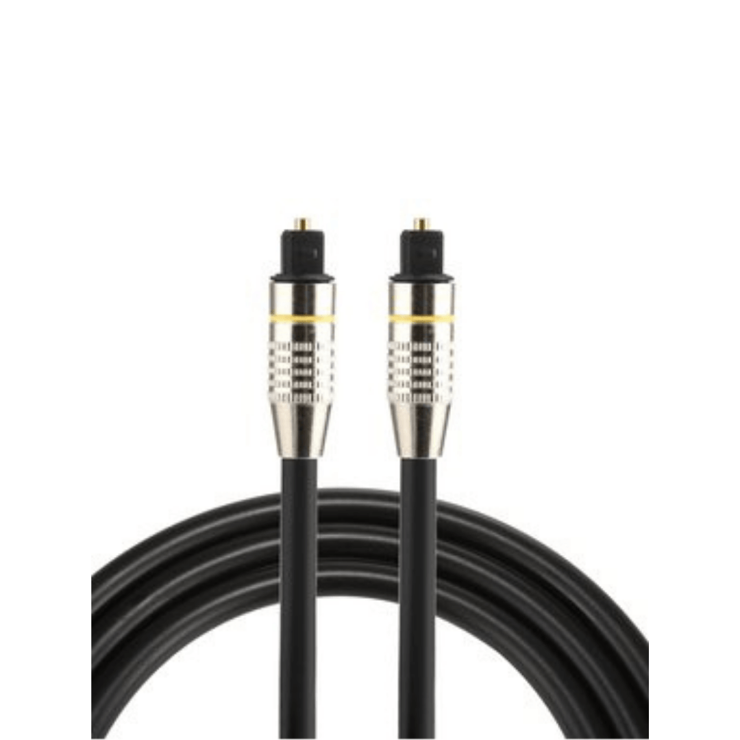 Cable Óptico, Audio Digital de Fibra Óptica Toslink 1.5mt Plateado ...