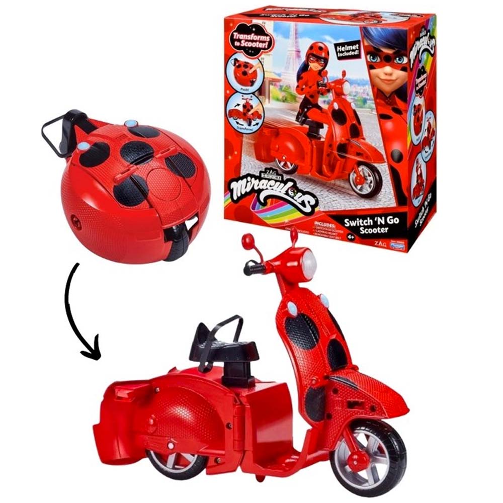 Scooter MIRACULOUS Ladybug 50664 - Real Plaza