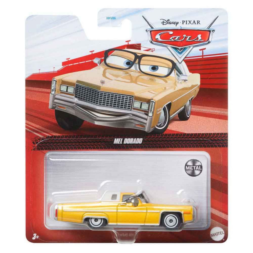 Carro Disney Pixar Cars Mel Dorado Vehículo Coleccionable Escala 1:55 ...
