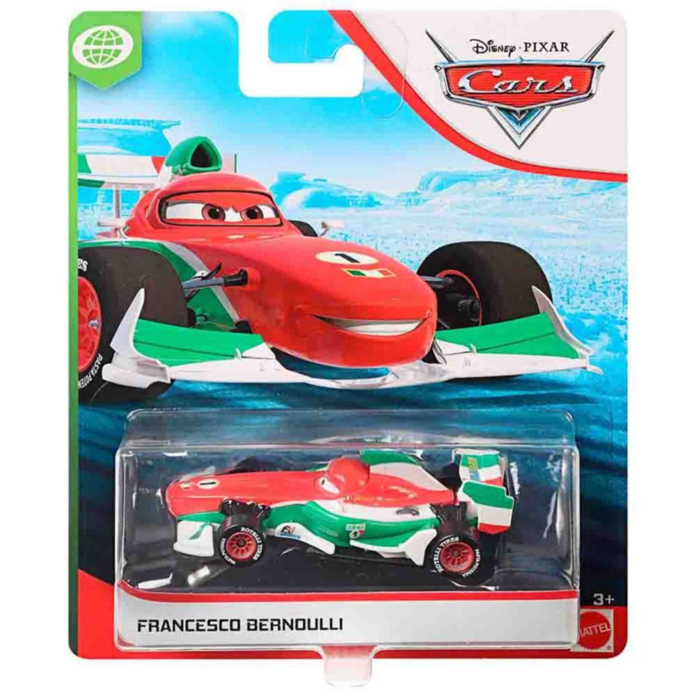 Carro Disney Pixar Cars Francesco Bernoulli Escala 1:55 - Real Plaza
