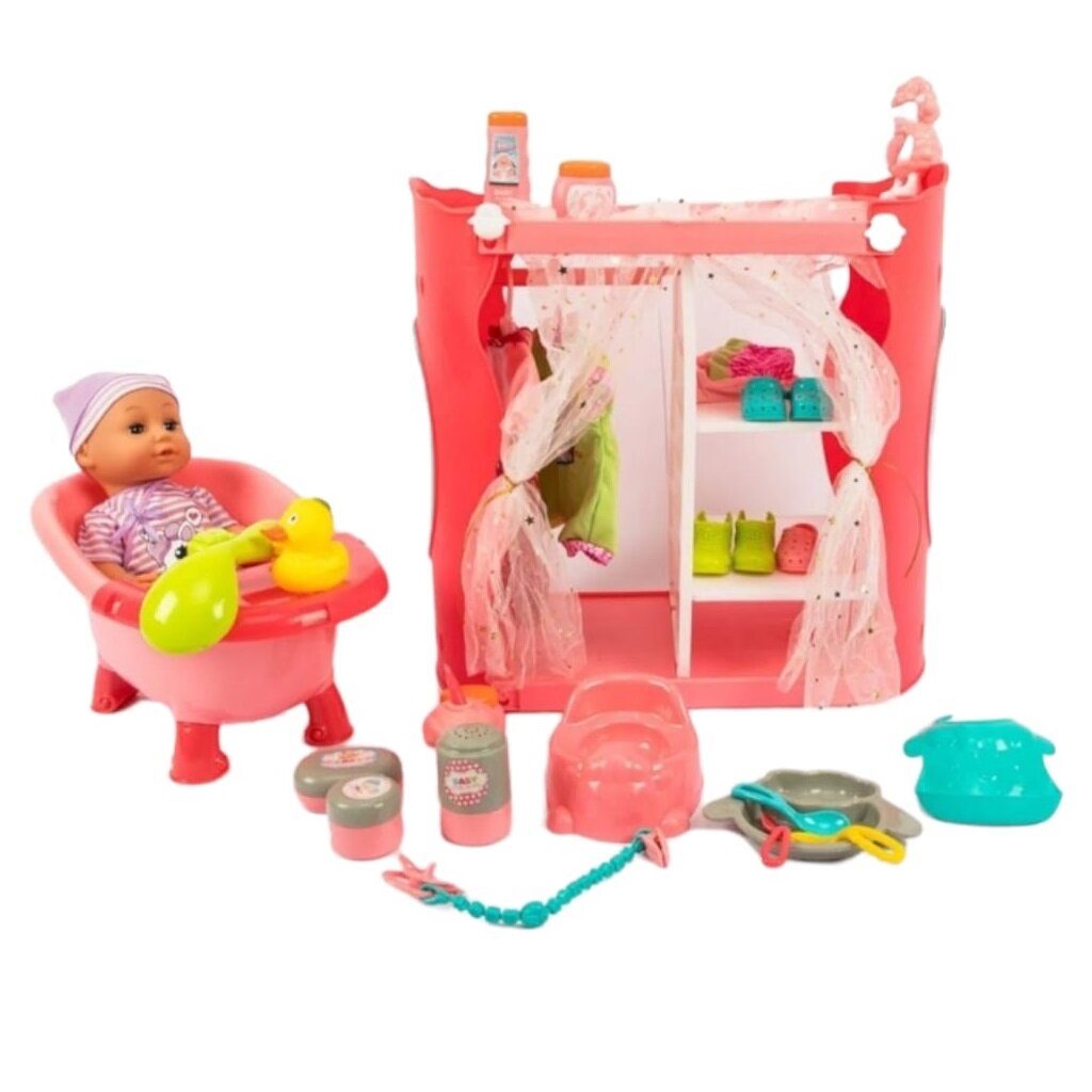 Set de Bebe Bañera ,Guardaropa y Accesorios - Real Plaza