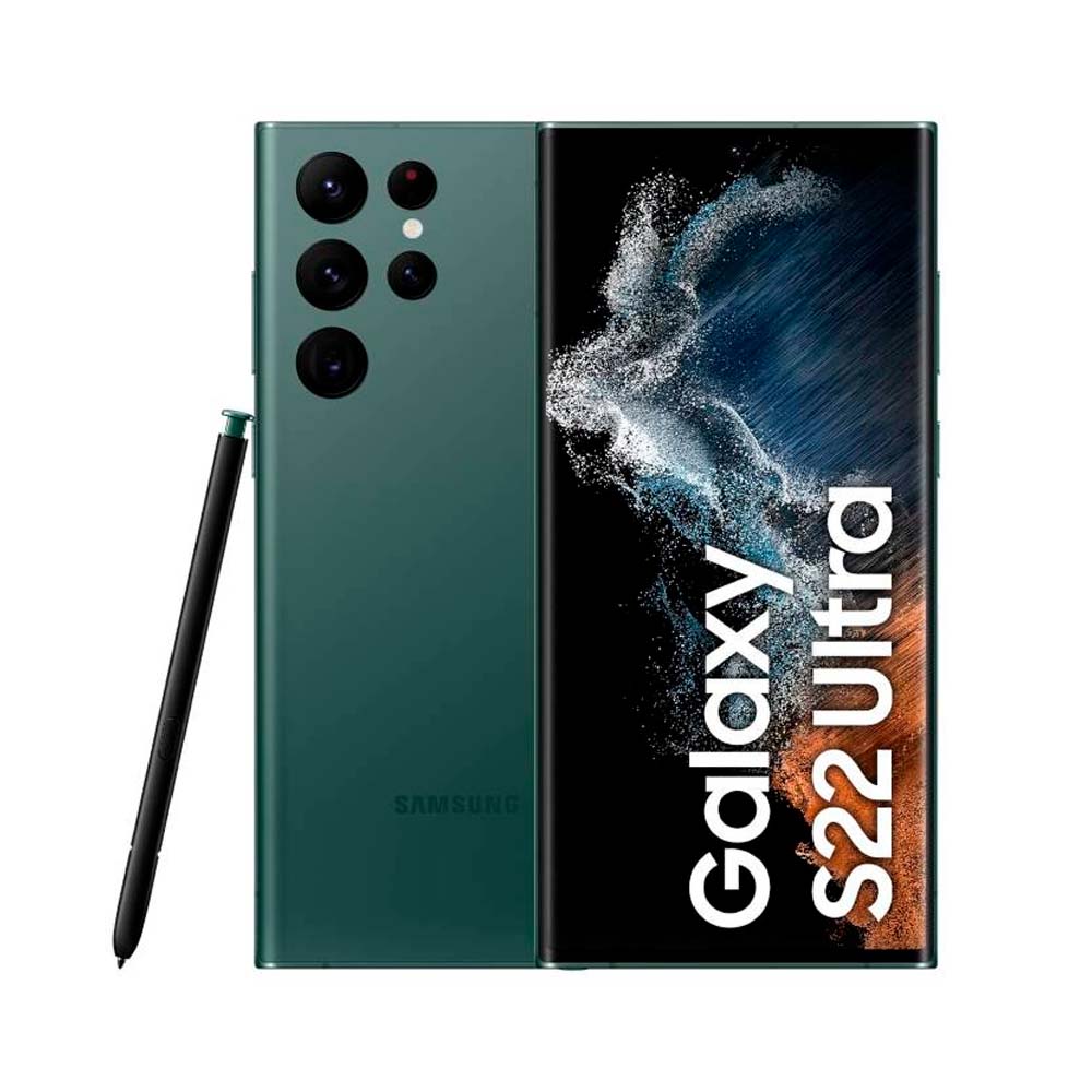 Samsung Galaxy S22 Ultra / 12GB RAM + 256GB + Cargador 45W - Verde ...