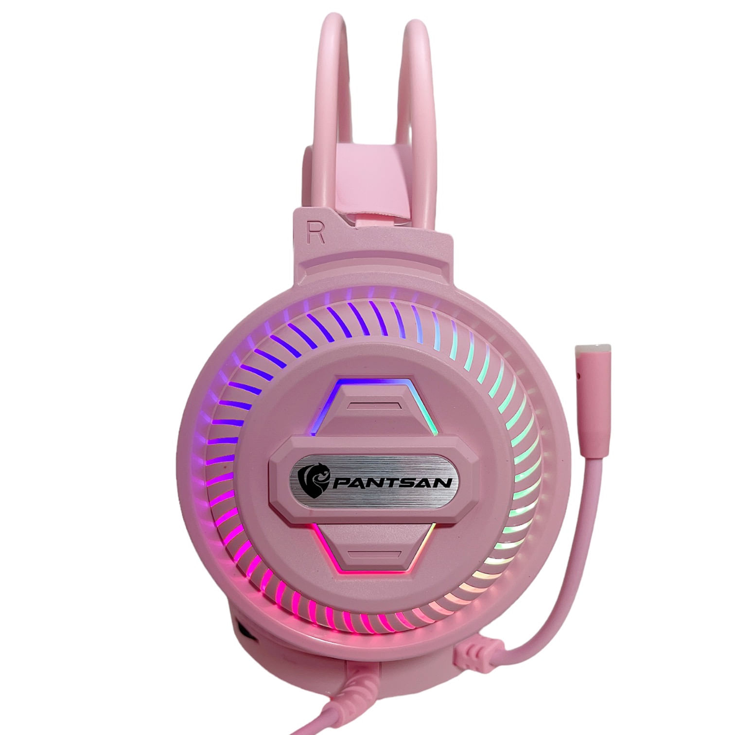 Auriculares Gamer Pantsan PSH-400 Rosado - Real Plaza