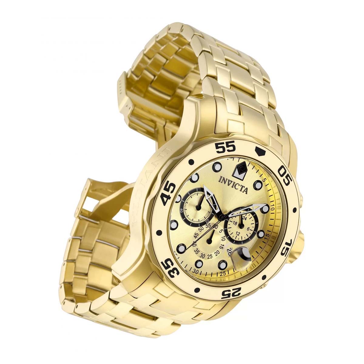 Reloj Hombre Dorado Invicta Pro Diver 0074 - Real Plaza