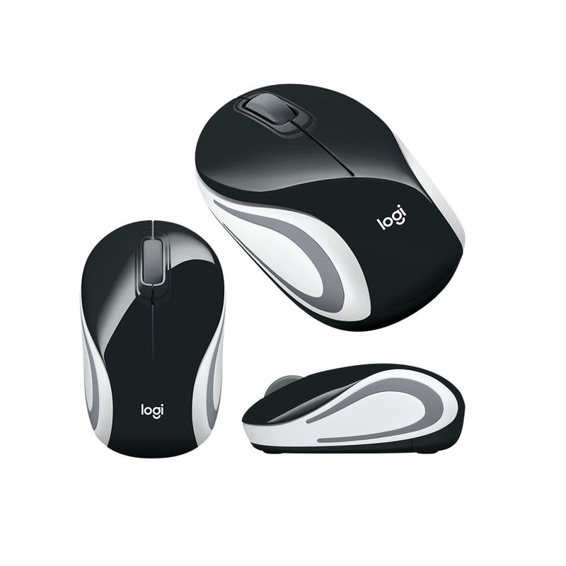Mini Mouse Inalámbrico Logitech M187 1000dpi 3 Botones Receptor USB ...