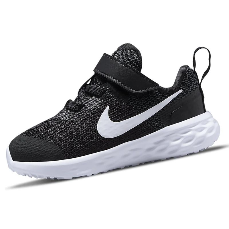 Zapatilla Deportiva Nike Revolution 6 TDV DD1094-003 Negro Talla 27 ...