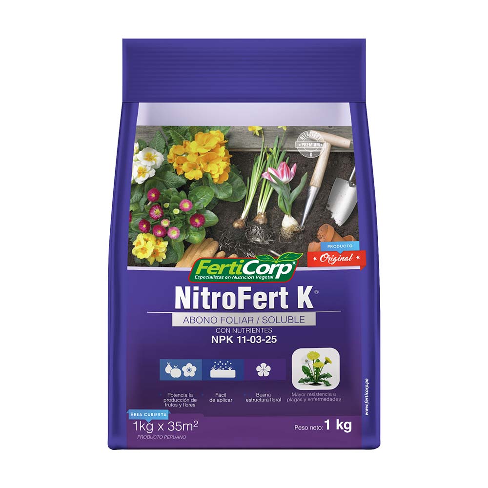 Fertilizante Soluble Nitrofert K 1Kg - Real Plaza