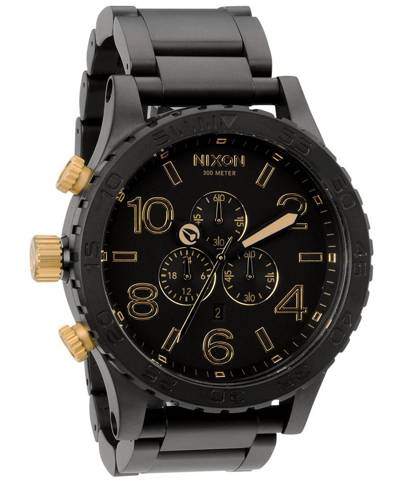 Reloj Nixon A083 1041 Black and Gold tone para Caballero - Real Plaza