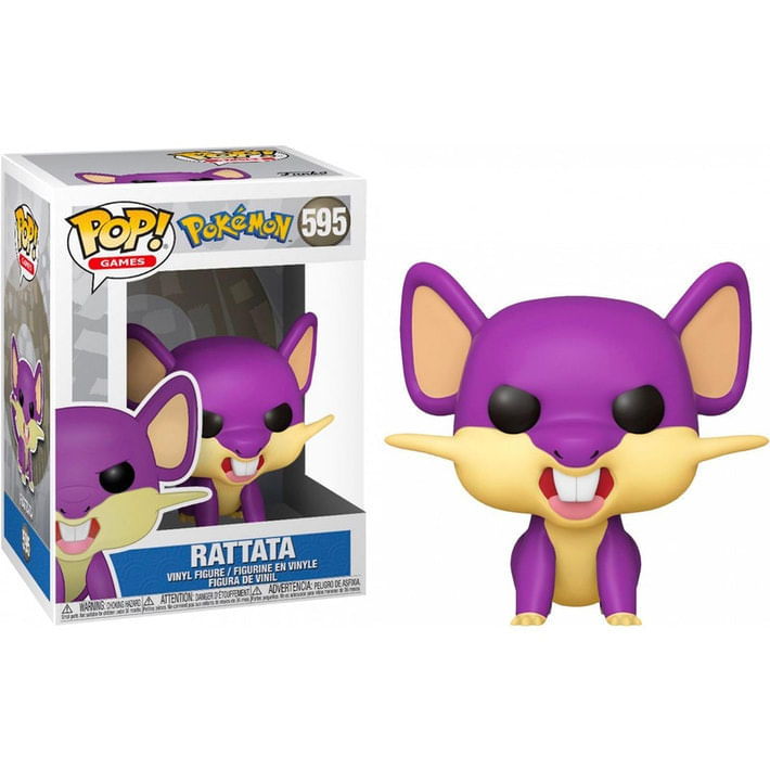 Funko Pop! Games: Pokemon S3 - Rattata - Real Plaza