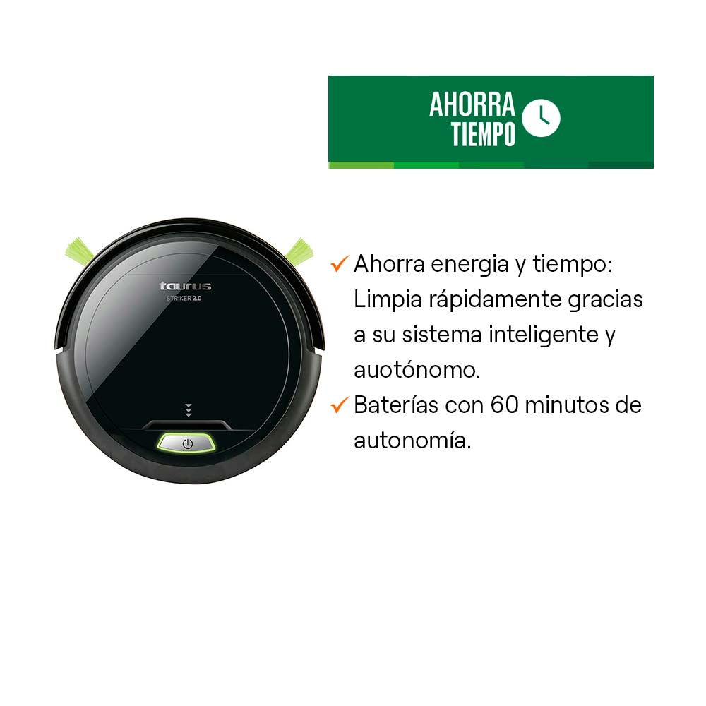Aspiradora Robot Taurus robot Striker 2.0 - Real Plaza
