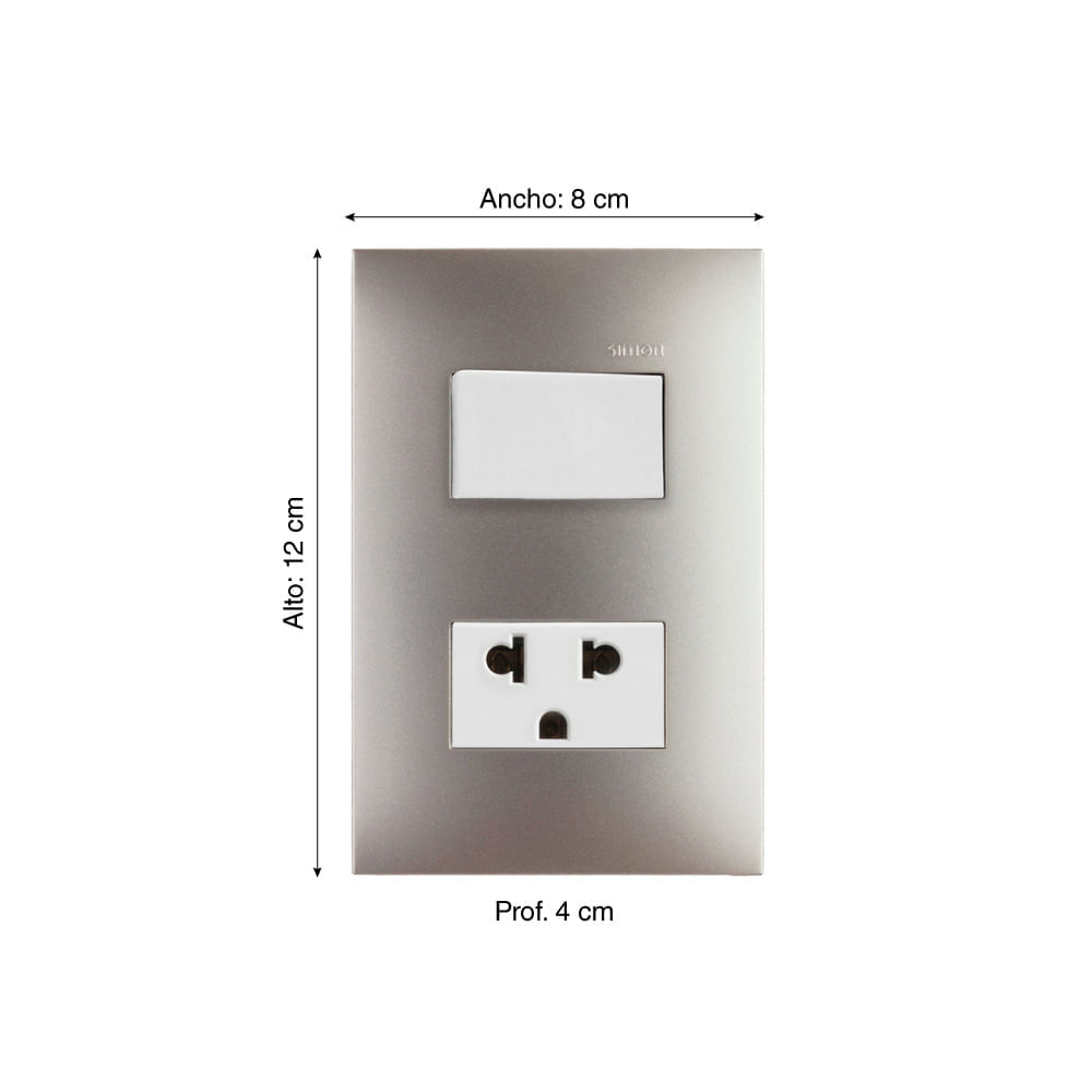 Interruptor + Tomac Universal Cava - Real Plaza