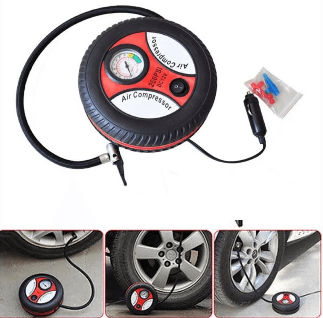 Compresor de Auto para Neumáticos 260psi - Real Plaza