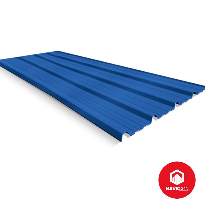 Techo Termoacústico UPVC Azul 1.07 x 2.95 m - Real Plaza