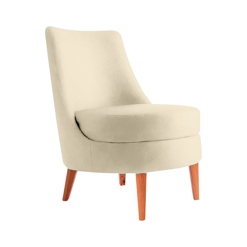 Butaca Clover Mavisaccolor Marfil - Tela - Real Plaza