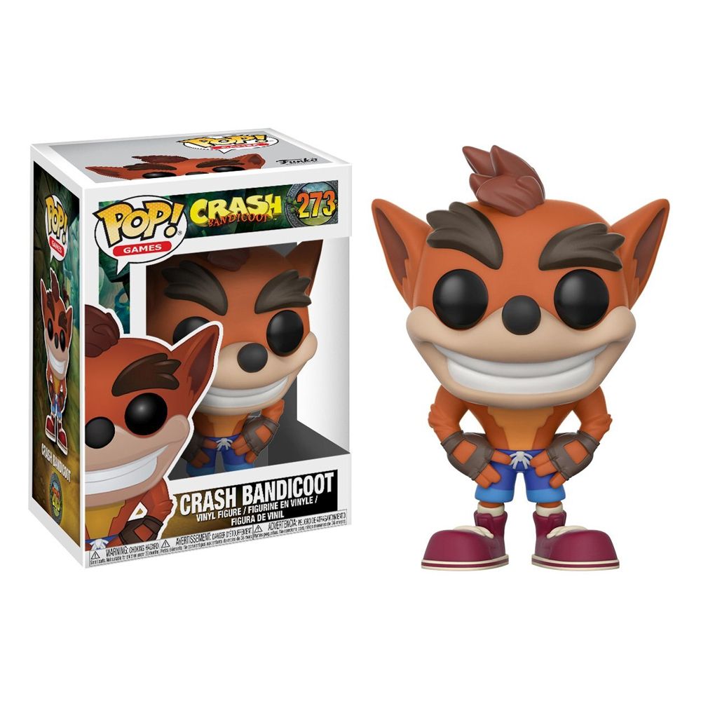 Funko Pop! Games: Crash Bandicoot - Real Plaza