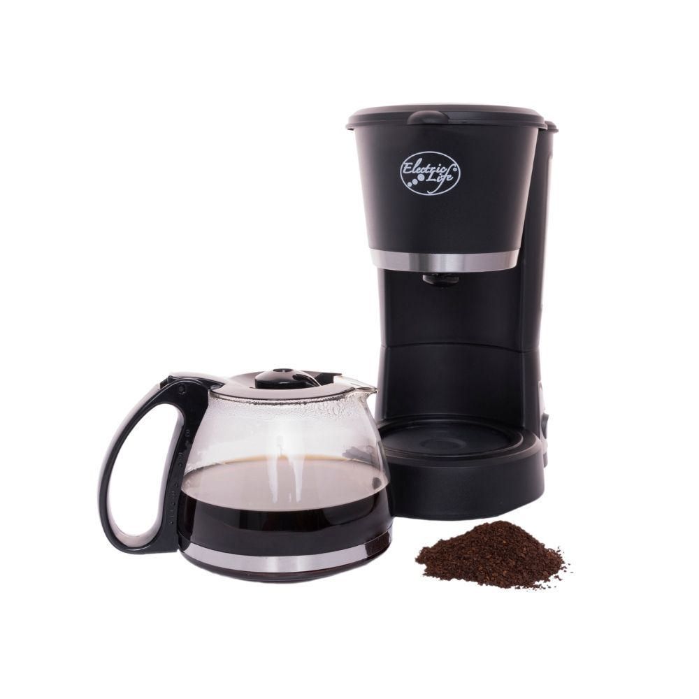Cafetera Electric Life Md-213 1.2L / 800W Negro - Real Plaza