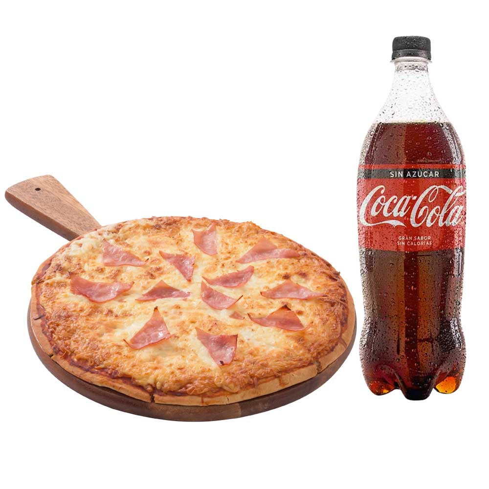Pack Pizza Americana Familiar LA FLORENCIA + Gaseosa COCA COLA Sin ...
