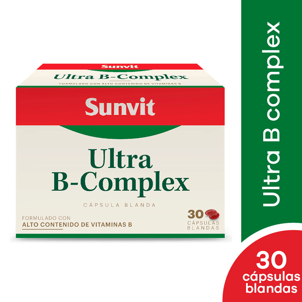 Sunvit Ultra B-Complex Cápsulas - Real Plaza