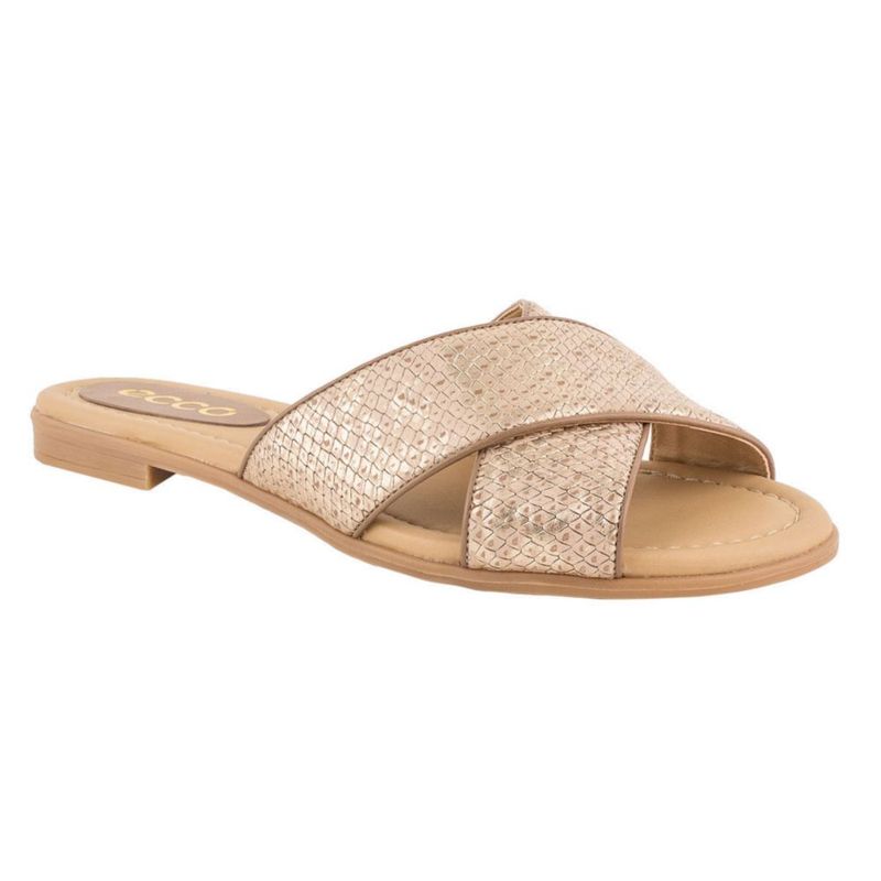 Sandalias Ecco Mujer Moana01 O Dorado - Real Plaza