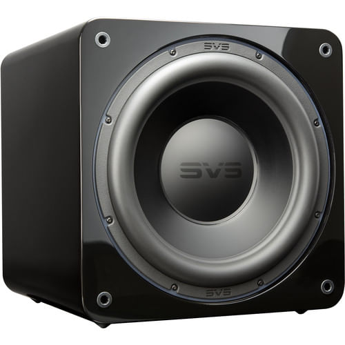 Subwoofer SVS SB-3000 de 13" y 800 W (negro brillante para piano ...