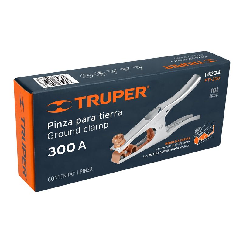 Tenazas para Tierra 300 Amp Truper 14234 - Real Plaza