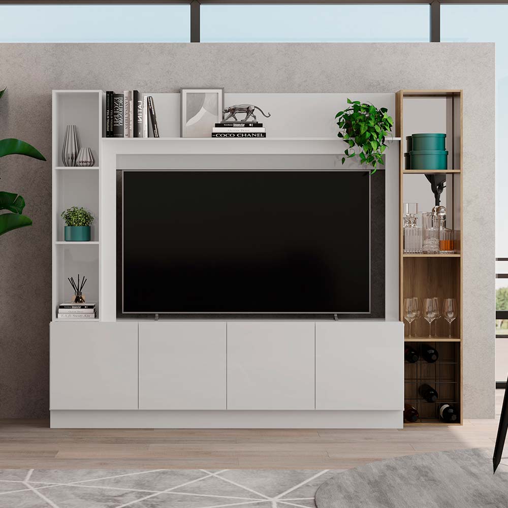 Estante Bar Modular 175cm Maple - Real Plaza