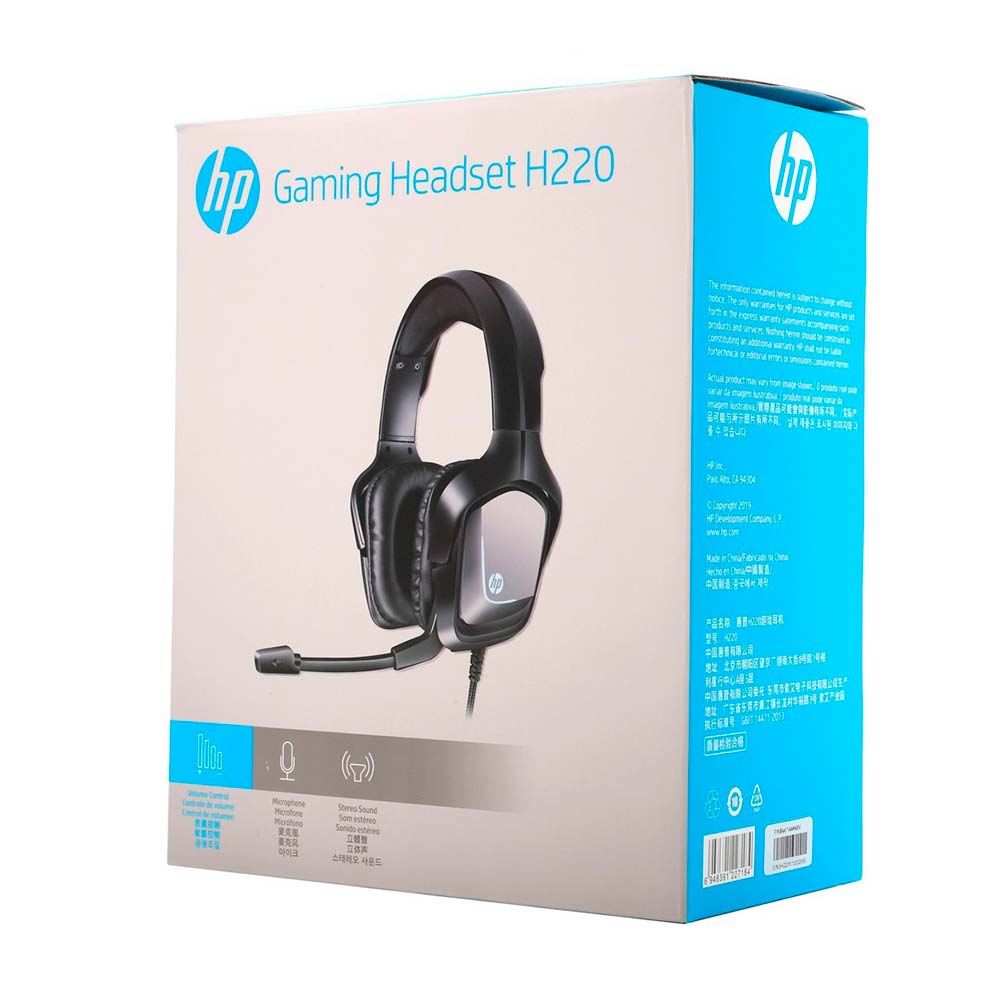 Headset Gaming H220 Hp - Real Plaza