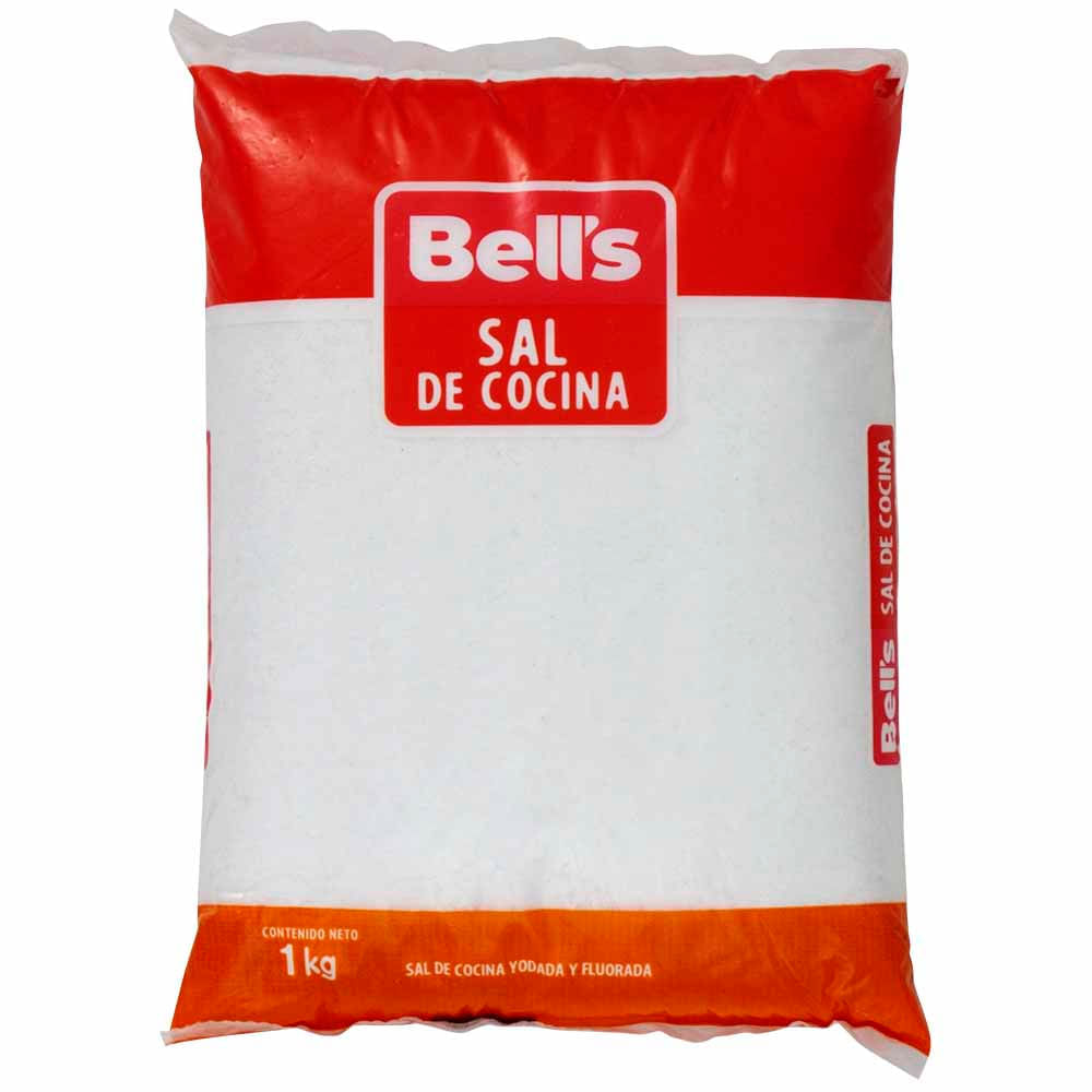 Sal de Cocina BELL'S Bolsa 1Kg - Real Plaza