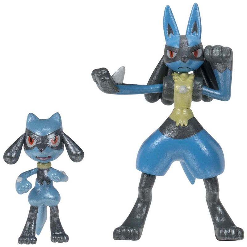 Multipack POKEMON Evolución Riolu y Lucario 2un - Real Plaza