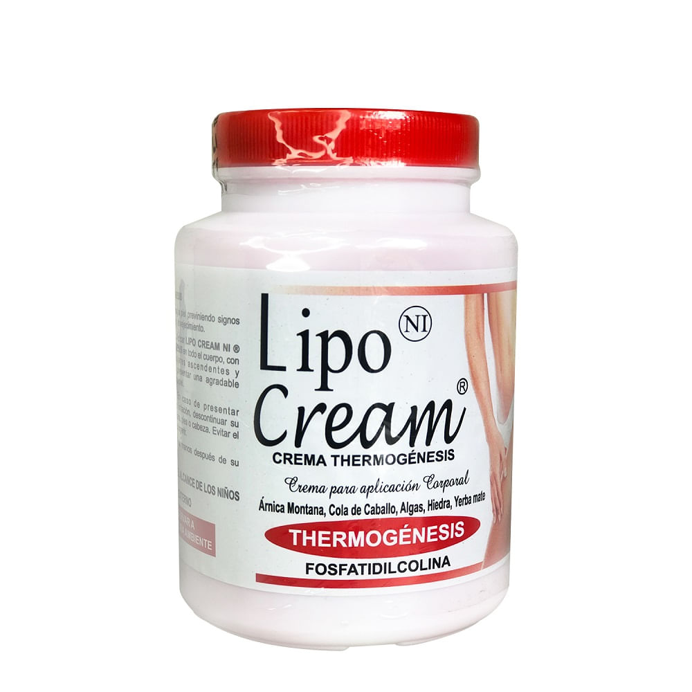 Crema Reductora para Abdomen Lipo Cream Tapa Roja - Real Plaza