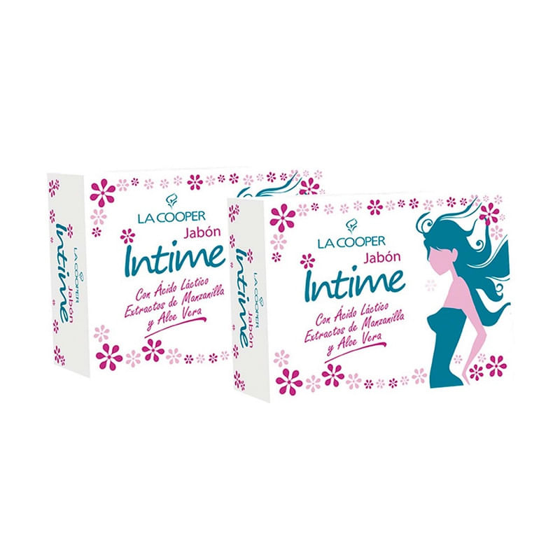 Jabón Intime 100 Gramos La Cooper 2 Unidades - Real Plaza
