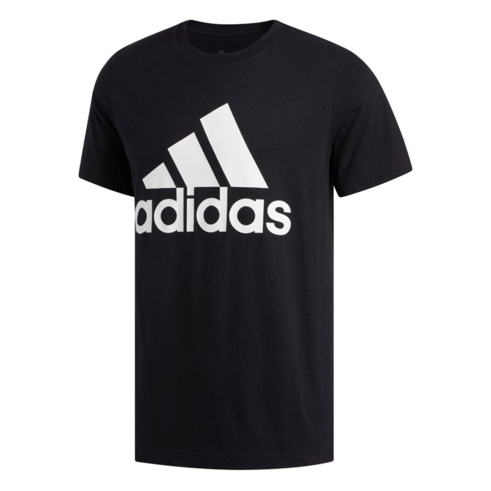 Polo Deportivo para Hombre Adidas Basic Bos Tee Negro - Real Plaza