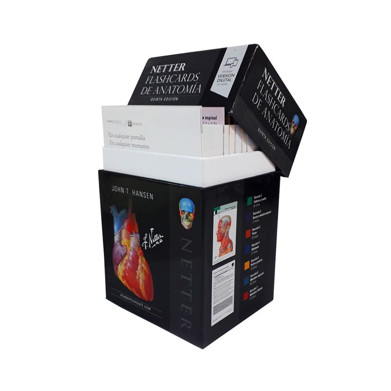Netter Flashcards De Anatomía 5ta Edición + Regalo - Real Plaza