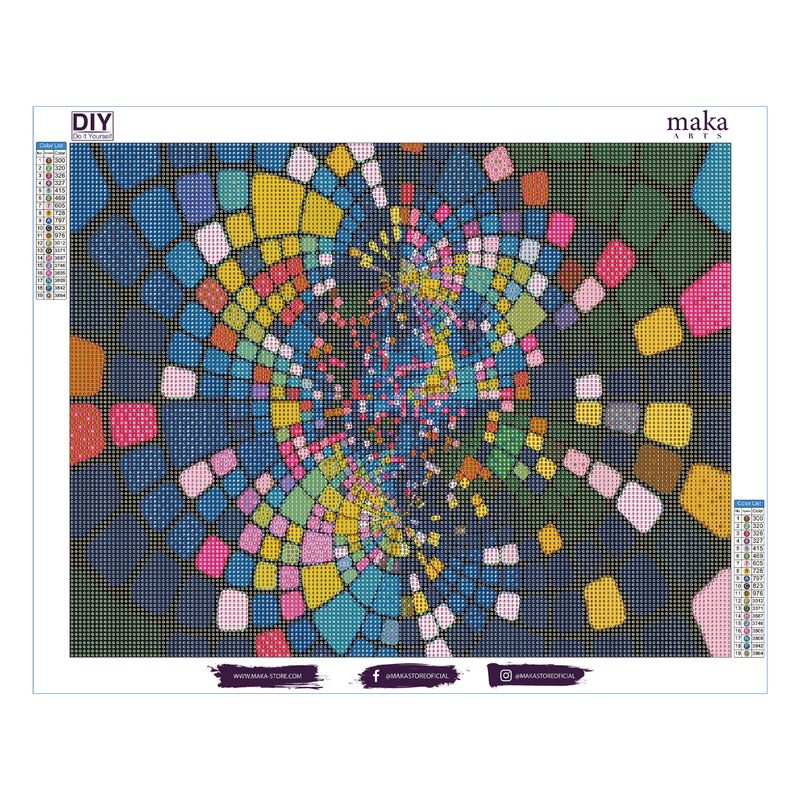 Diamond Paintings Square Vortex Maka - Real Plaza