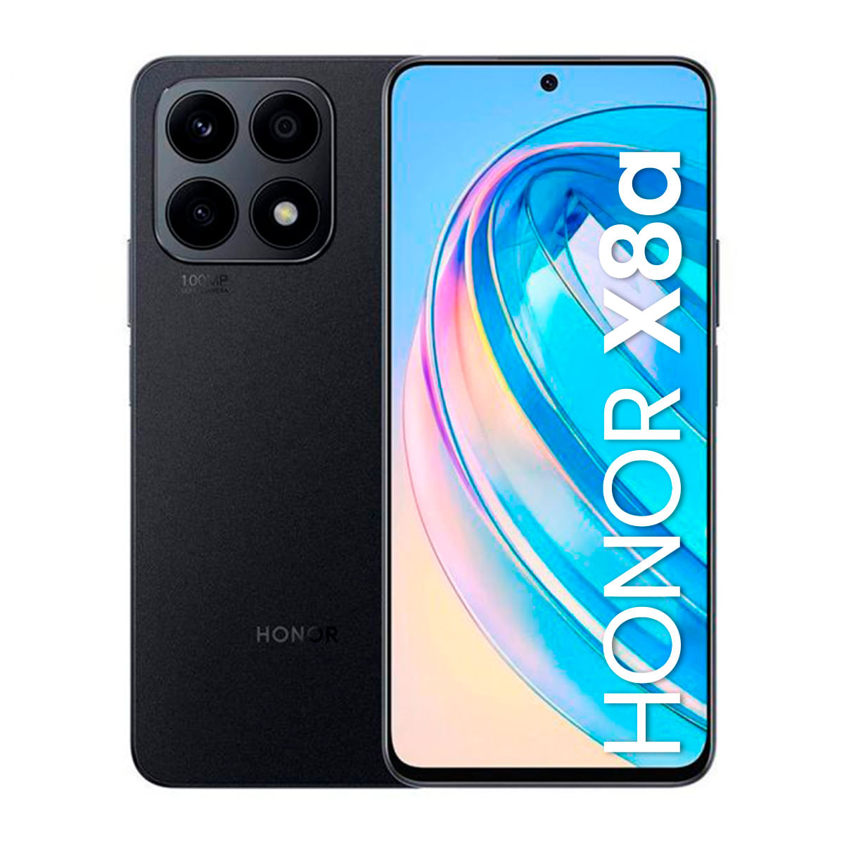 Celular HONOR X8a, 8GB RAM 128GB, Pantalla 6.7" 90hz, Cámara 100MP BLACK - Real Plaza
