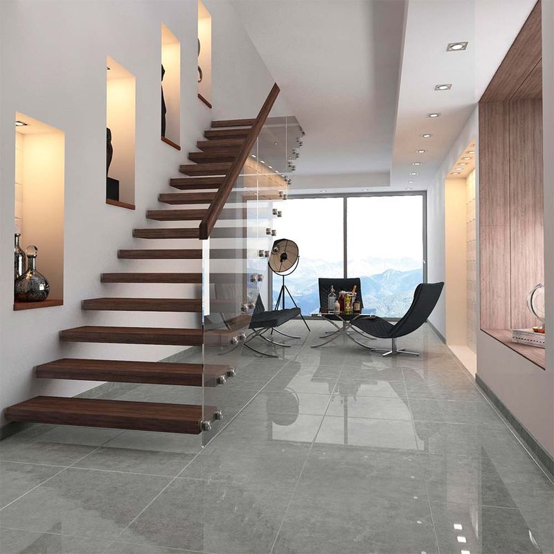 Piso porcelanato Always Silver 60x60 1.44m2 - Real Plaza