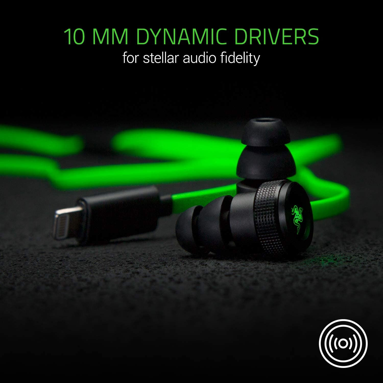 Audifonos Razer Hammerhead Conector Lightning - Real Plaza